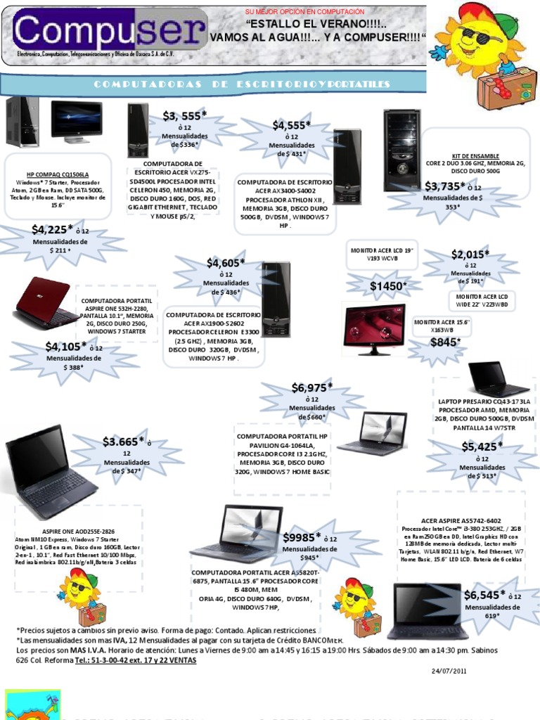 Ofertas Compuser | PDF