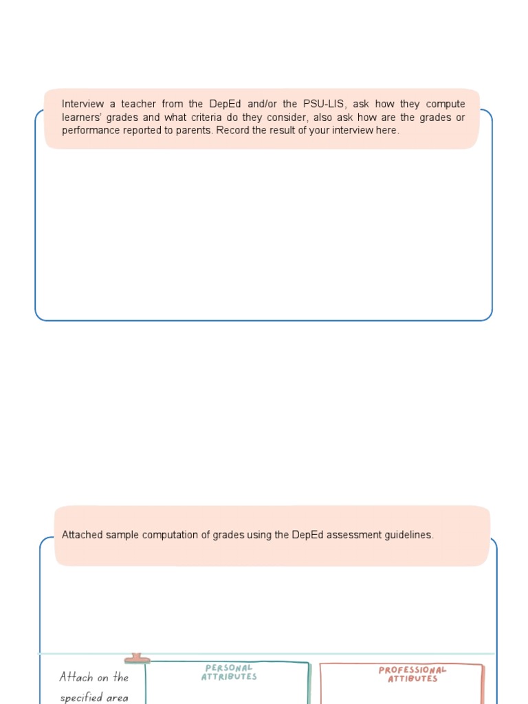 Interview A Teacher From The DepEd and | PDF