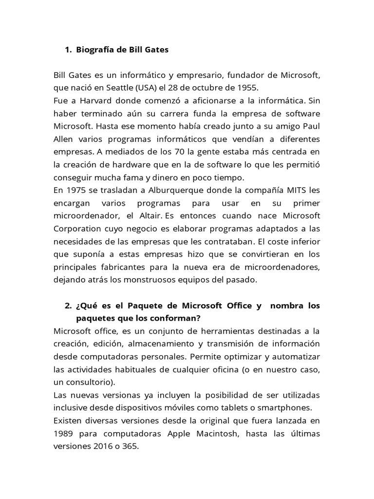 Computacion | PDF | Microsoft | Microsoft Office