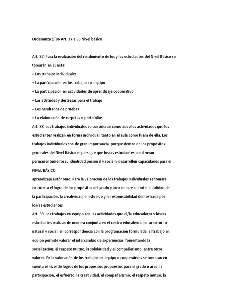 Evaluación y Promoción en Nivel Básico | PDF | Evaluación | Aprendizaje