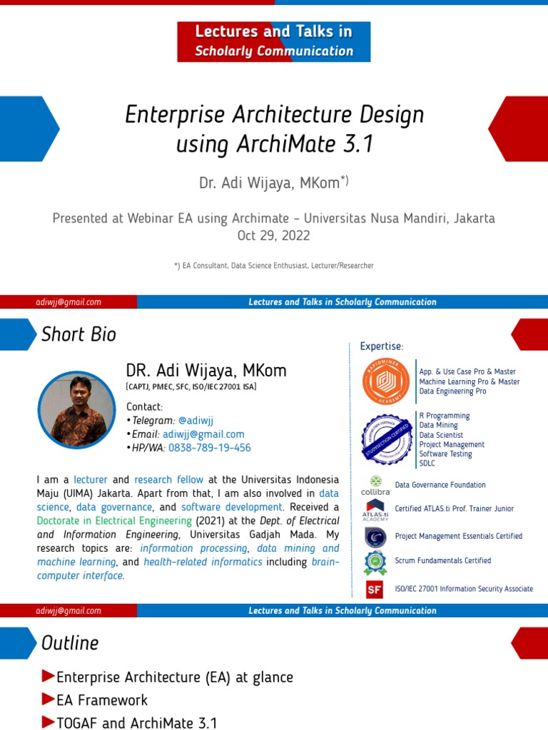 EA-Archi-Adi W | PDF | Information Management | Enterprise Architecture EA-Archi-Adi W | PDF | Information Management | Enterprise Architecture