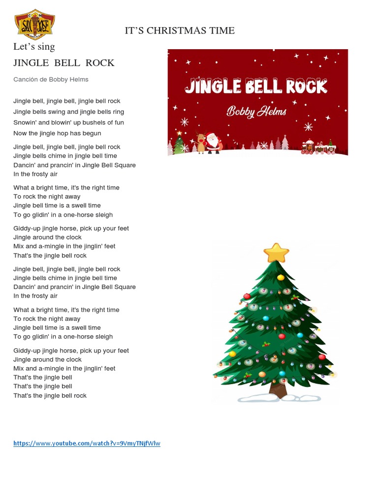 Letra de Jingle Bell Rock en Español | PDF