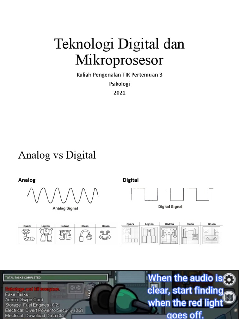 03 - Teknologi Digital Dan Mikroprosesor | PDF