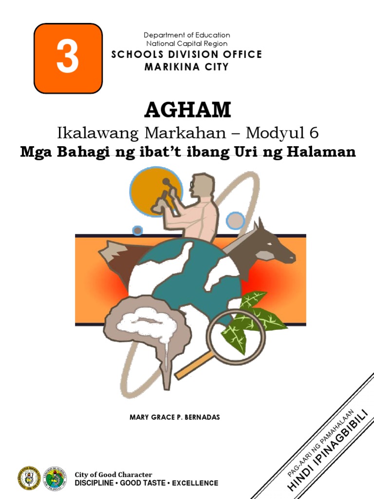 SCI3 - Q2 - M6 - Mga Bahagi NG Ibat't Ibang Uri NG Halaman | PDF