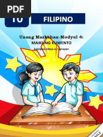 Ang Matanda at Ang Dagat - Buod | PDF
