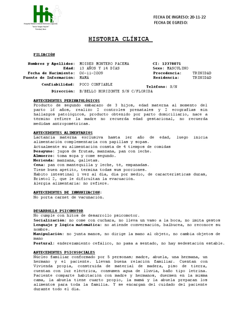 Moises Montero Pacema | PDF | Medicina | Ciencias de la Salud