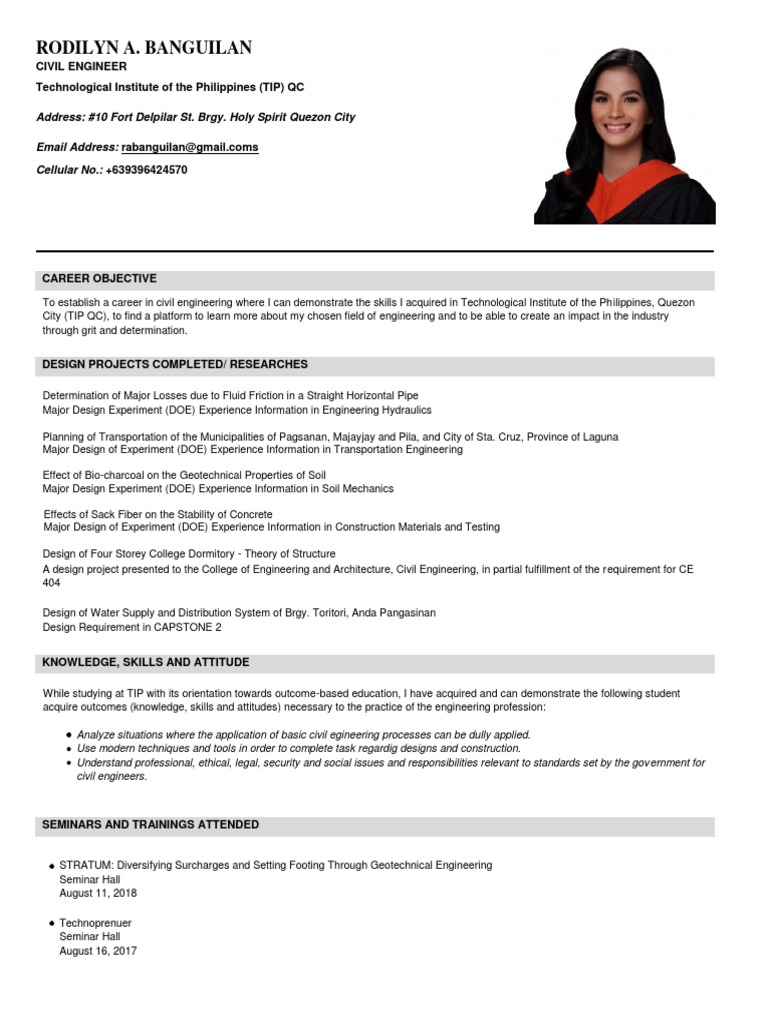 Resume Rod I Lyn Ban Guilan | PDF