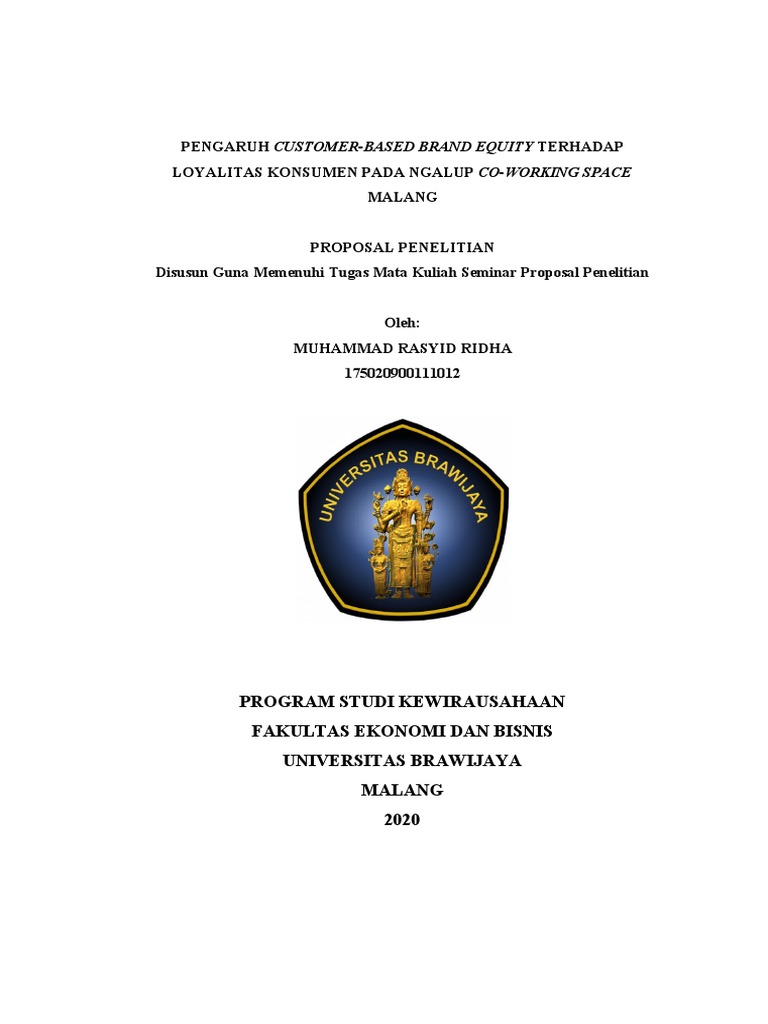 Proposal Penelitian | PDF