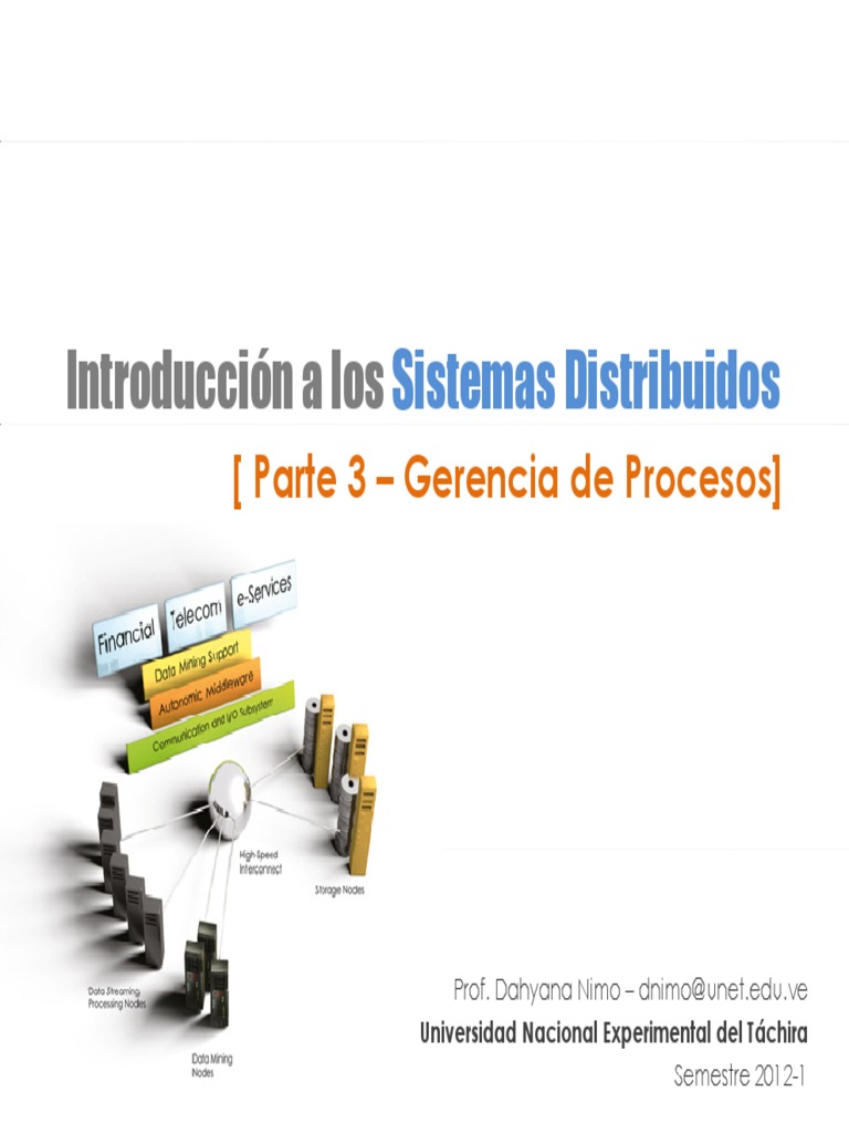 Uni1 Clase3 Pdf Unidad Central De Procesamiento Hilo Computación 