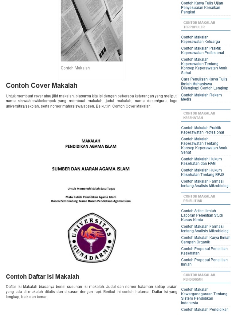 Contoh Makalah Docx-2 | PDF