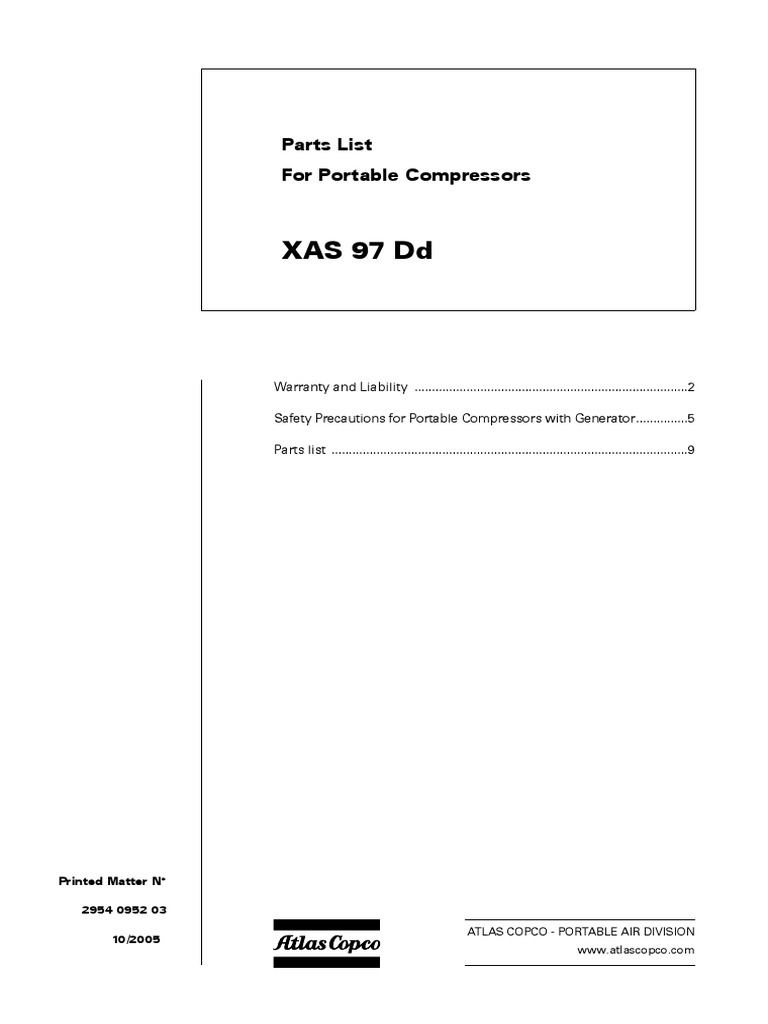 Part List | PDF | Safety | Valve