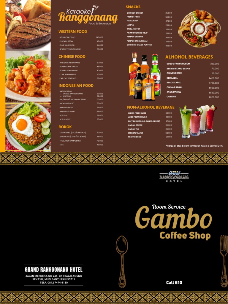 Menu Baru | PDF | Hamburgers | Chinese Cuisine