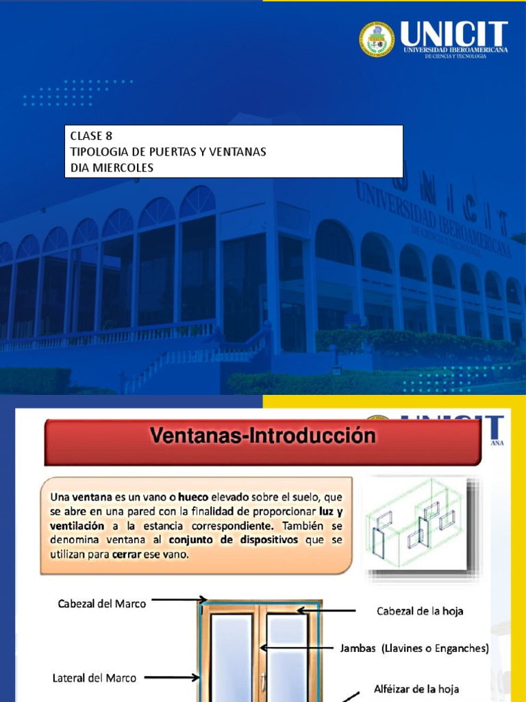 Tipos de Puertas y Ventanas | PDF