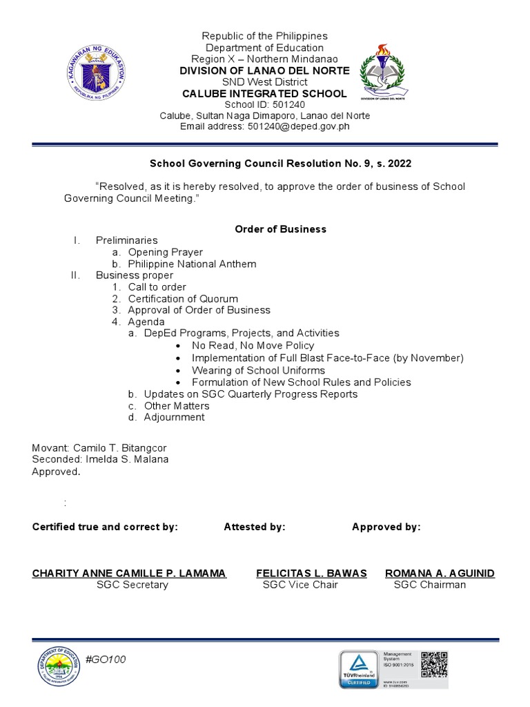 PPAs Resolutions | PDF | Government