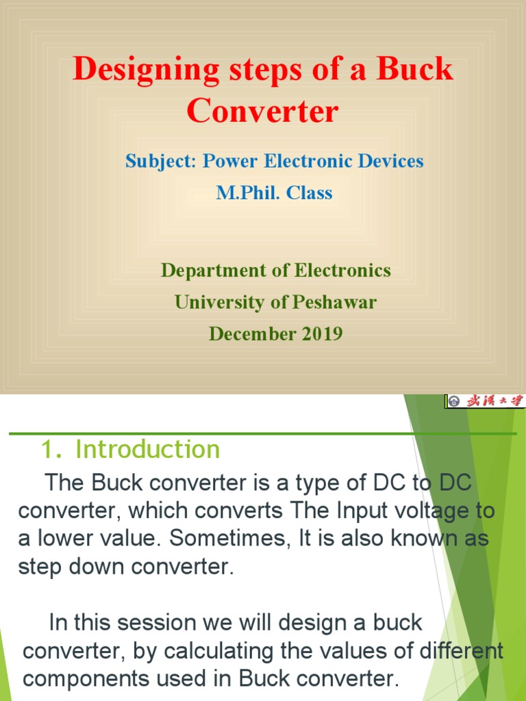 Buck Converter Design Tutorial | PDF