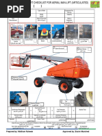 007 Mobile Crane Checklist | PDF | Crane (Machine) | Manufactured Goods