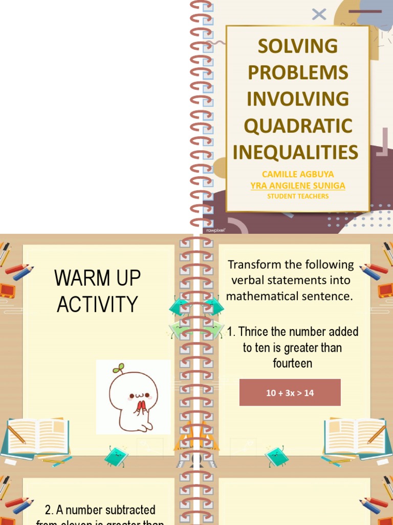 Suniga & Agbuya Presentation | PDF | Inequality (Mathematics) | Geometry