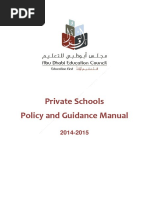 ADEK - S - Quality Assurance Policy - EN | PDF | Evaluation | Teachers
