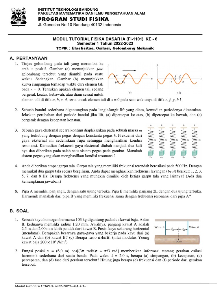 SOAL Modul 6 Fidas IA - 2022 2023 Revisi | PDF