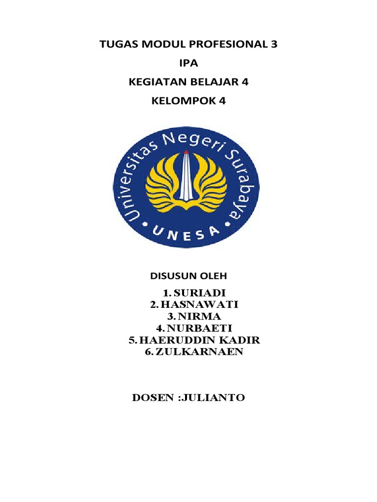 Peta Konsep Modul IPA | PDF