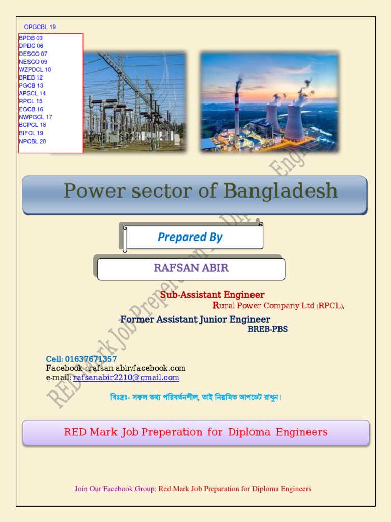 Power Sector Update 2022 by Rafsan Abir | PDF