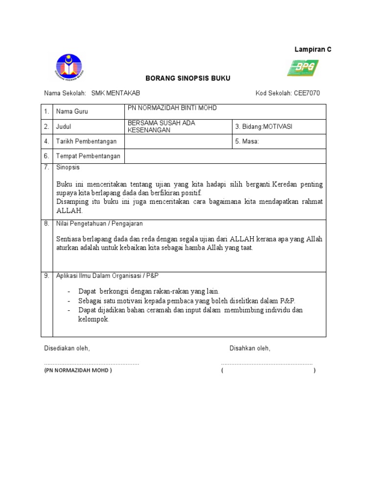 Bersama Susah Ada Kesenangan | PDF