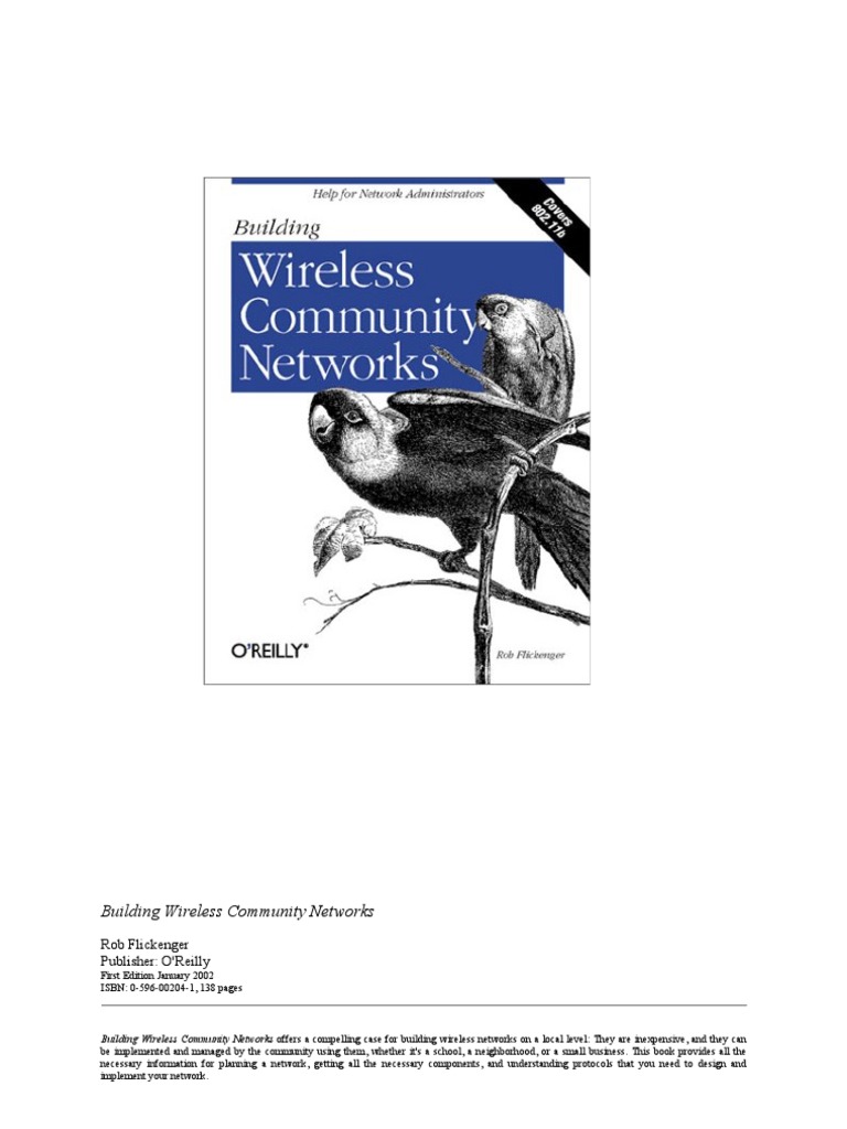 Building Wireless Community Networks | PDF | Ieee 802.11 | Digital ...