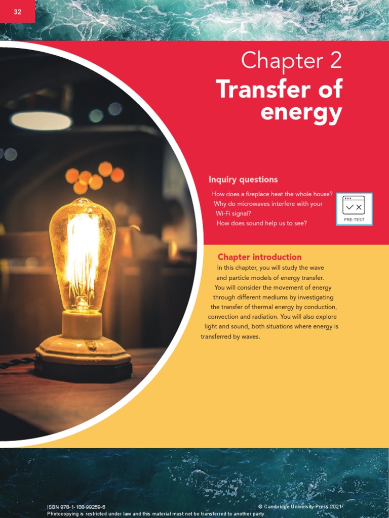 Cambridge Science - Chapter 2 - Transfer of Energy | PDF