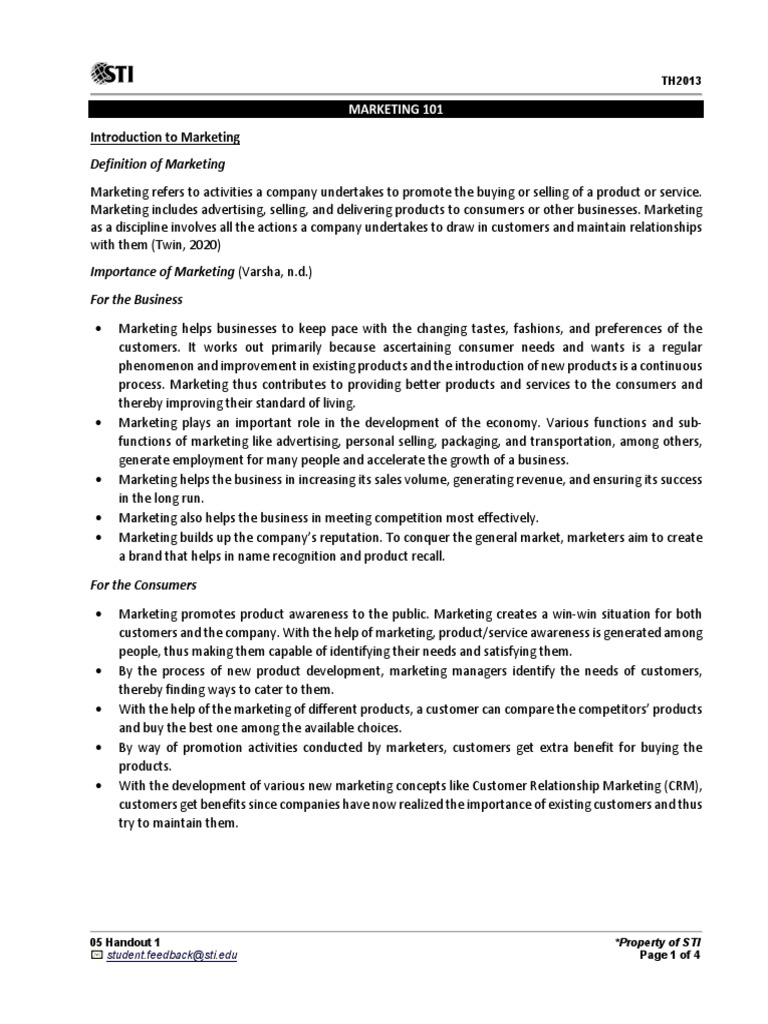 05 Handout 1 | PDF | Marketing | Search Engine Marketing 05 Handout 1 | PDF | Marketing | Search Engine Marketing