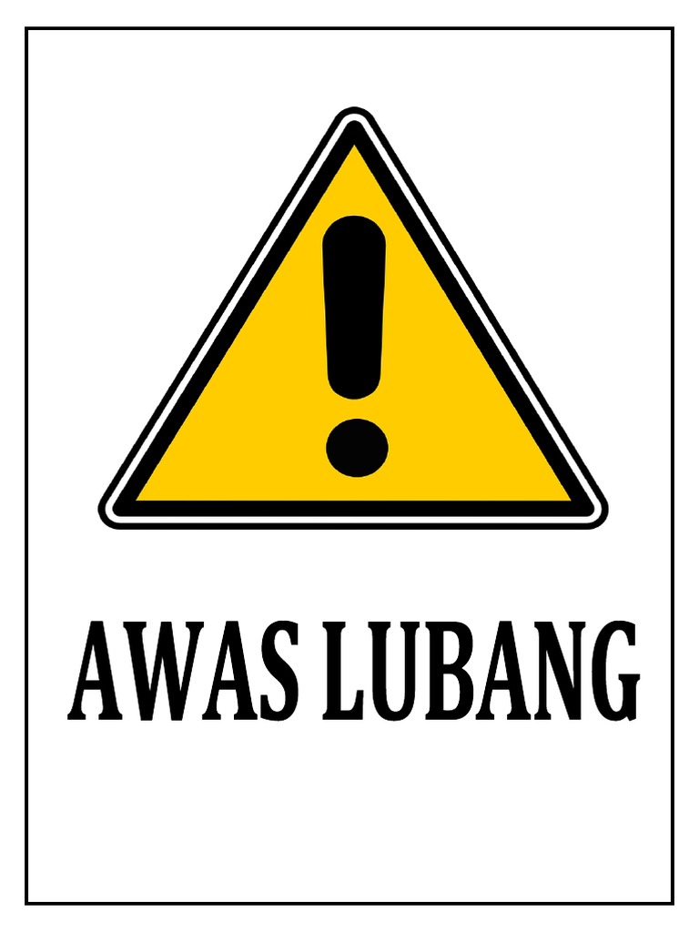 Awas Lubang | PDF