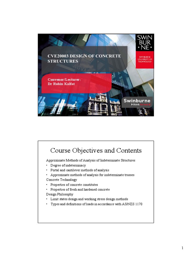 (P) CVE20003 - Lectures - Week 1-3 | PDF | Truss | Beam (Structure)