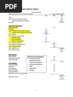 Format Sopl and Sofp | PDF | Book Value | Expense