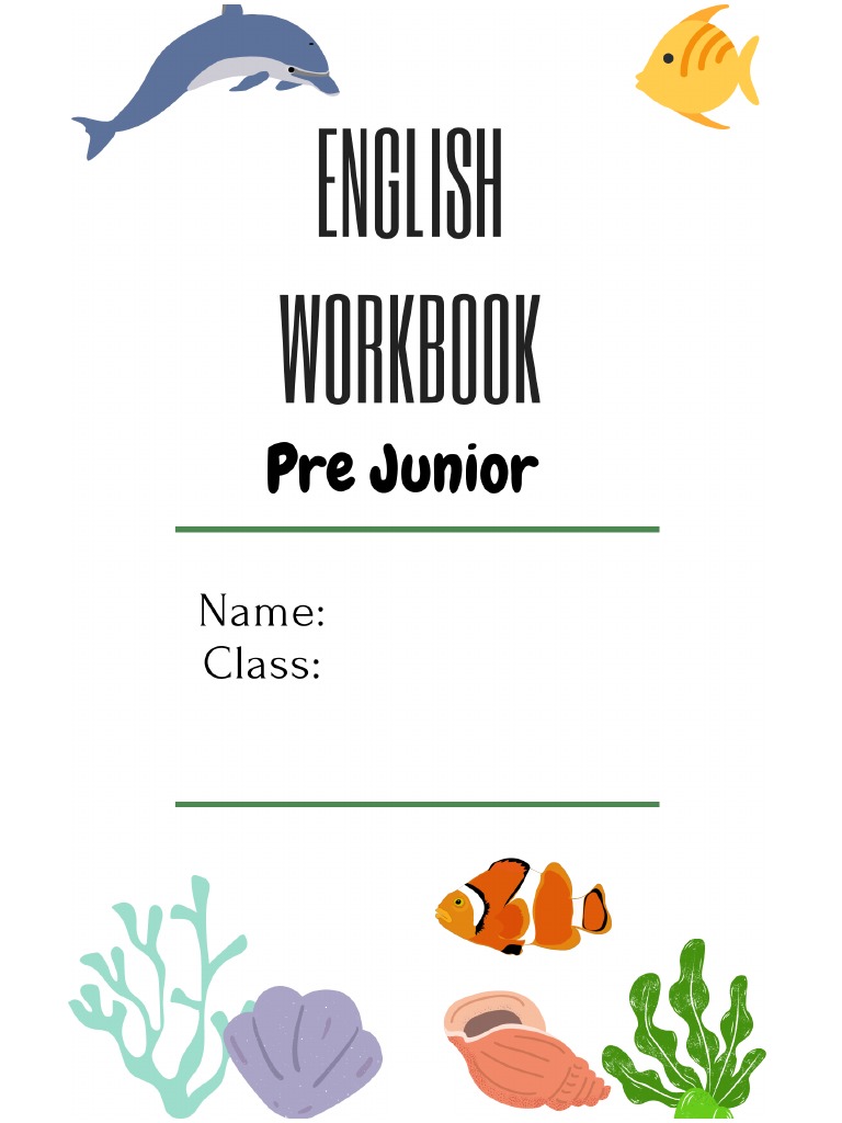 English - Pre Primary 1 Worksheets | PDF