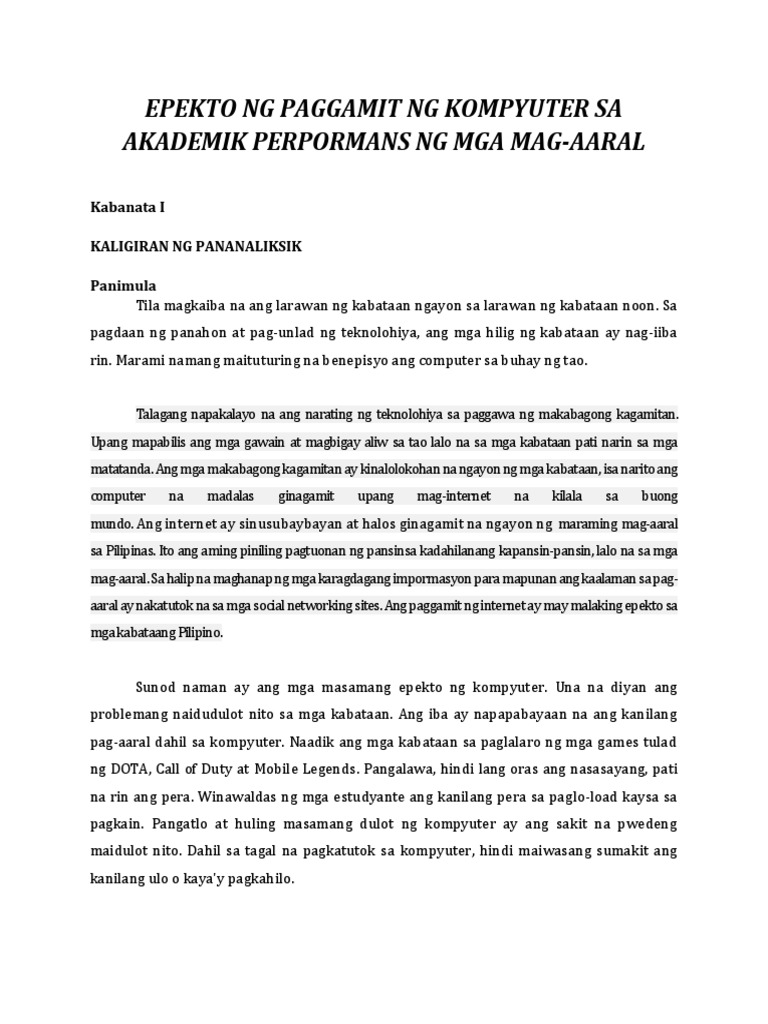 Fildis Module 3 | PDF