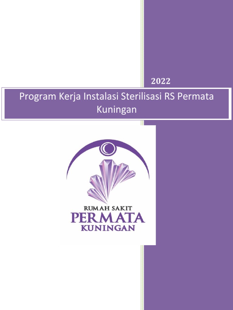 Program Kerja Instalasi Sterilisasi RS Permata Kuningan | PDF