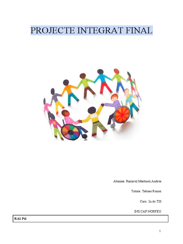 Projecte Integrat Final | PDF