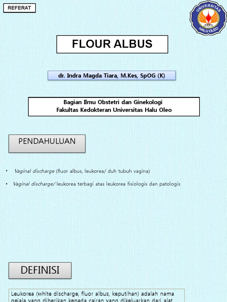Flour Albus | PDF | Clinical Medicine | Sexual Health