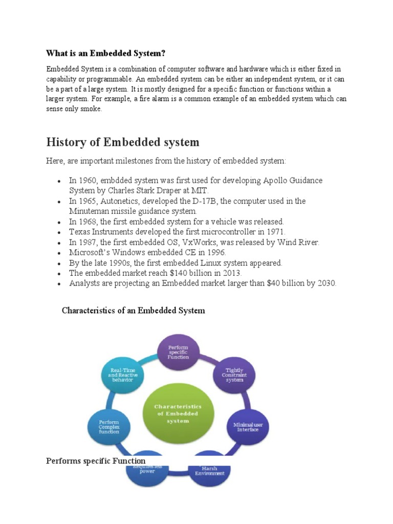 Embedded Systems | PDF | Embedded System | Microcontroller Embedded Systems | PDF | Embedded System | Microcontroller