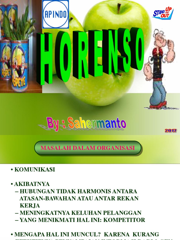 Materi Horenso | PDF