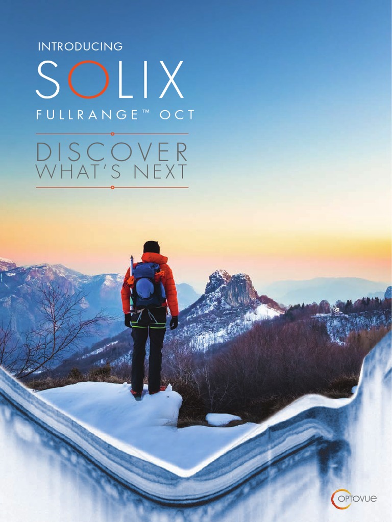 Brochure OPTOVUE SOLIX | PDF | Retina | Cornea