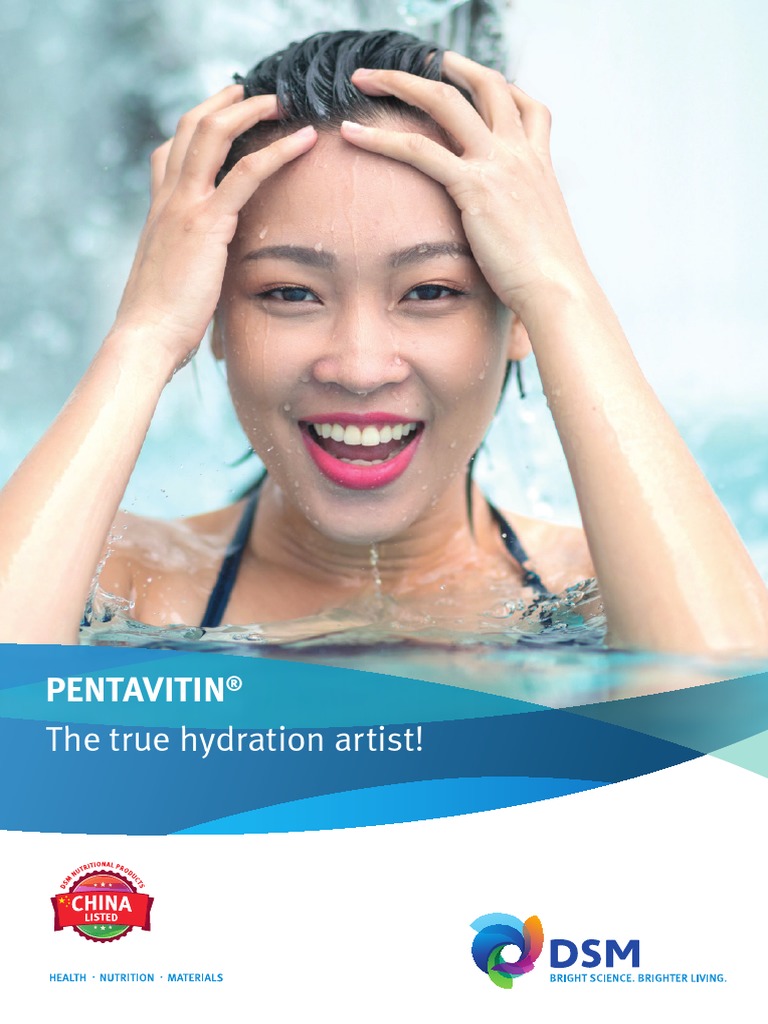 PENTAVITIN Brochure The True Hydration Artist | PDF | Skin
