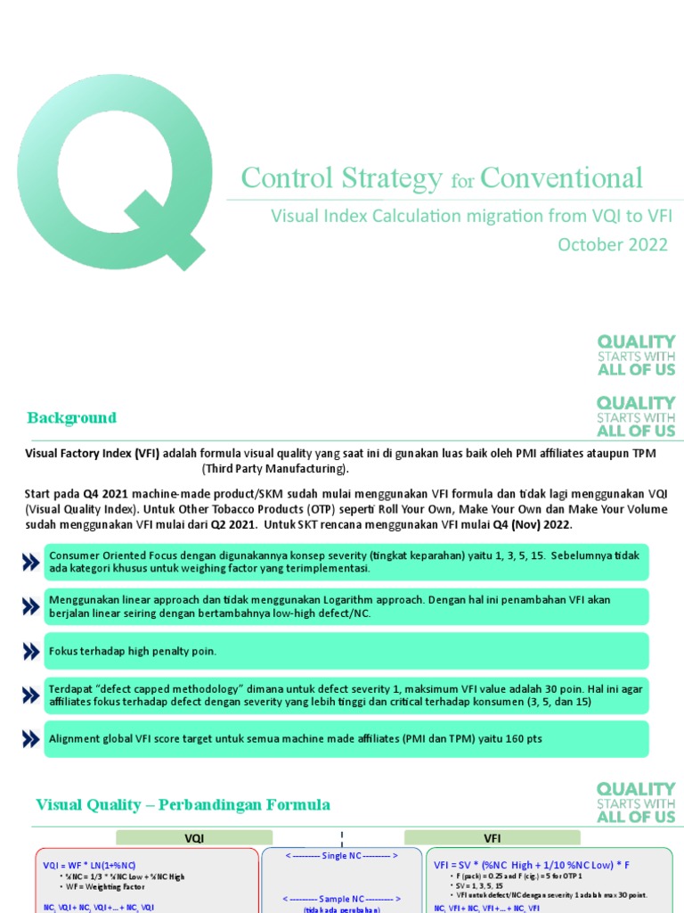 Control Strategy 2.0 Conventional - VFI Handrolled | PDF