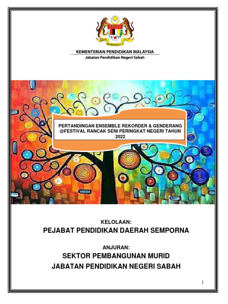 Kertas Konsep Rekorder & Genderang 2022 | PDF