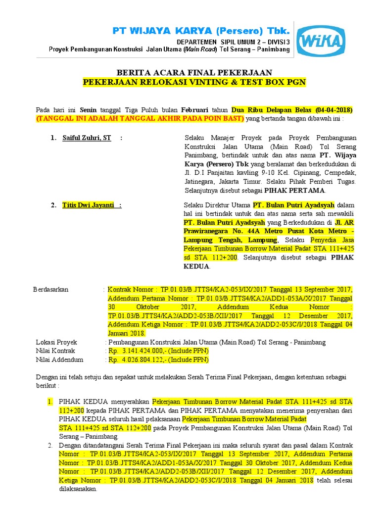 Format Bast2 (Fho) | PDF