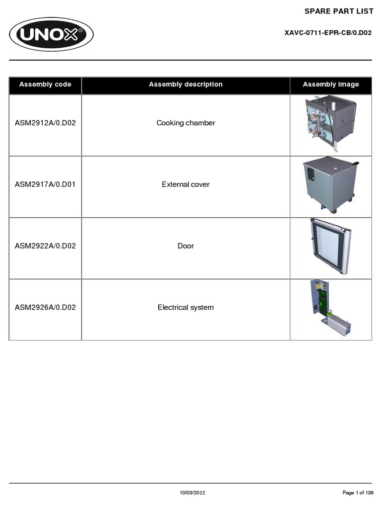 Xavc 0711 Epr CB 0.D02 Esp 01 | PDF | Equipment | Mechanical Engineering