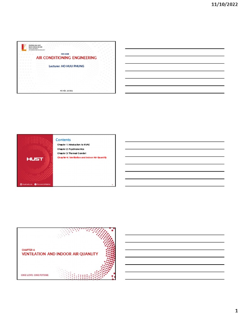 Chapter 4 - Ventilation and Indoor Air Quality (EN) | PDF