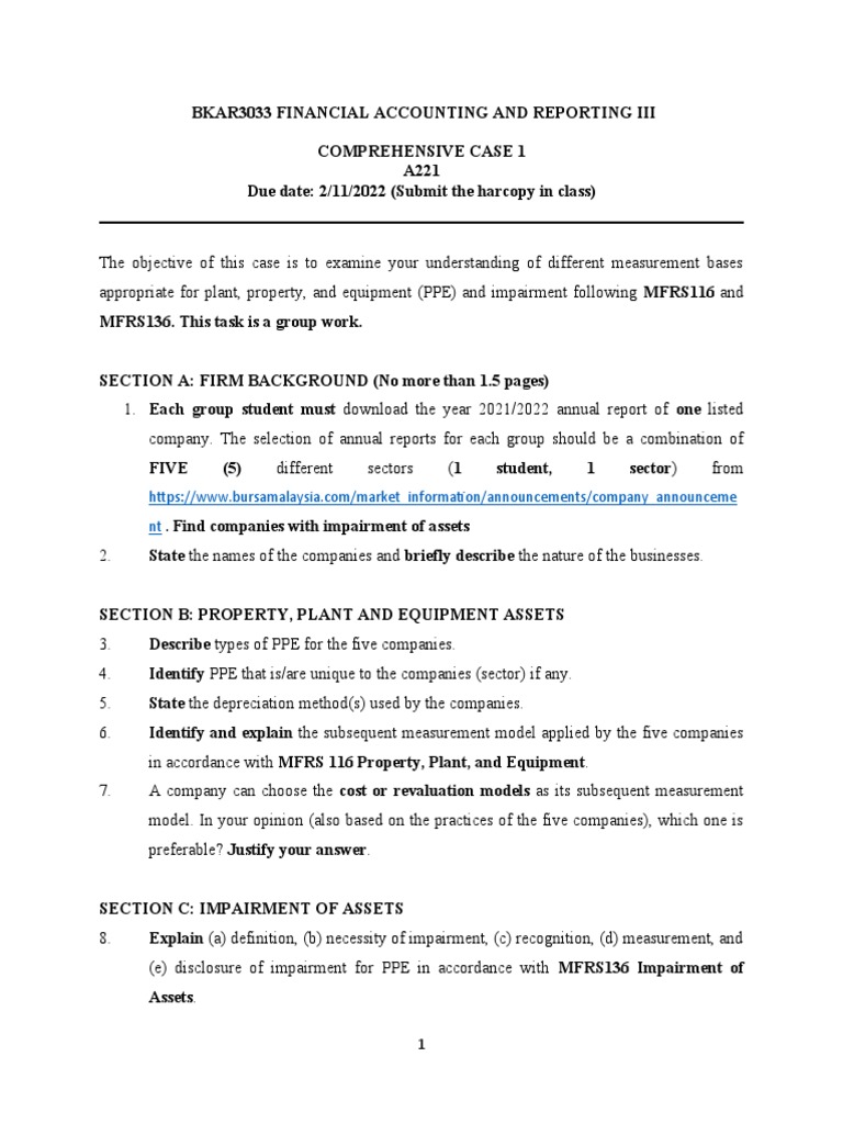 MFRS 116: PPE Measurement Analysis | PDF | Economies | Business