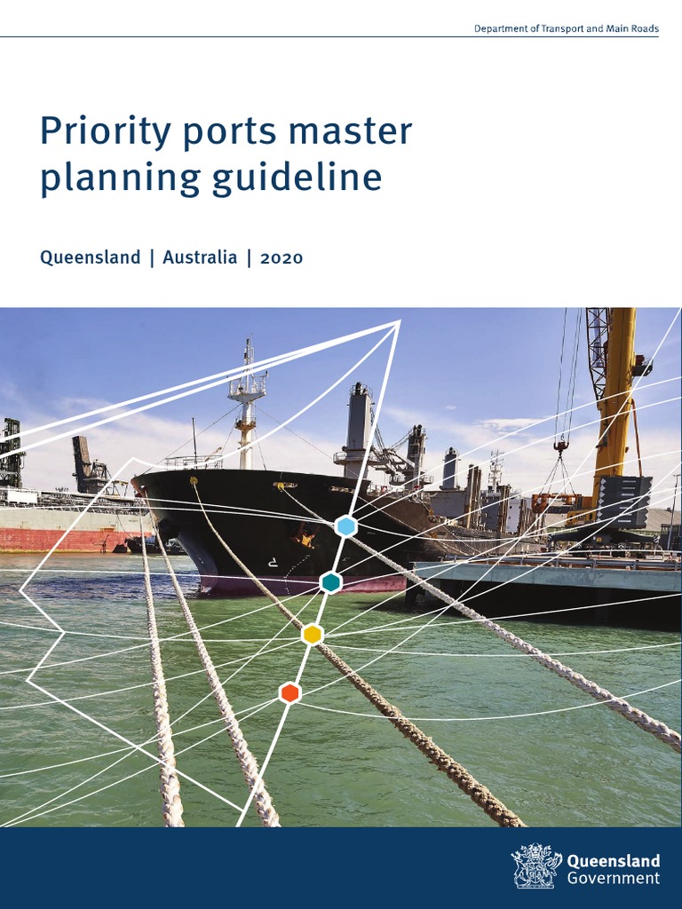 Port Master Plan Guideline | PDF | Strategic Planning | Infrastructure