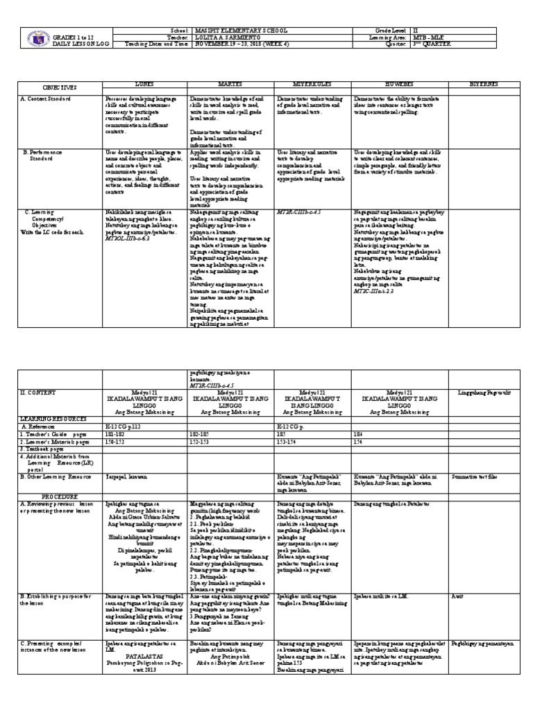 MTB - Q3 - Week 4 | PDF