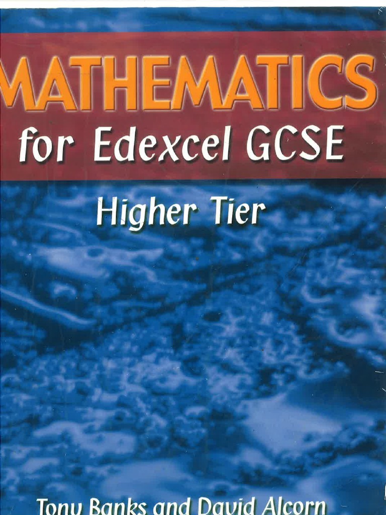Mathematics For Edexcel Gcse Higher Tier | PDF